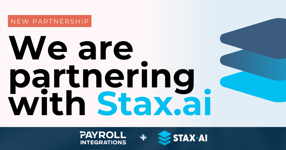Stax.ai and Payroll Integrations Partner to Streamline Payroll Processing for Retirement TPAs